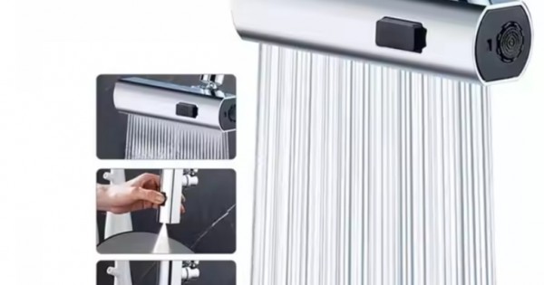 4 Mode Waterfall Faucet Head